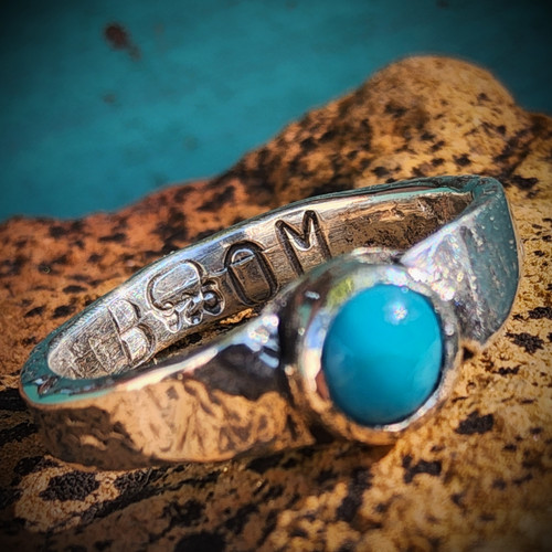 rocked (sterling silver & Kingman (Arizona) turquoise) | BoOM Jewelry ...