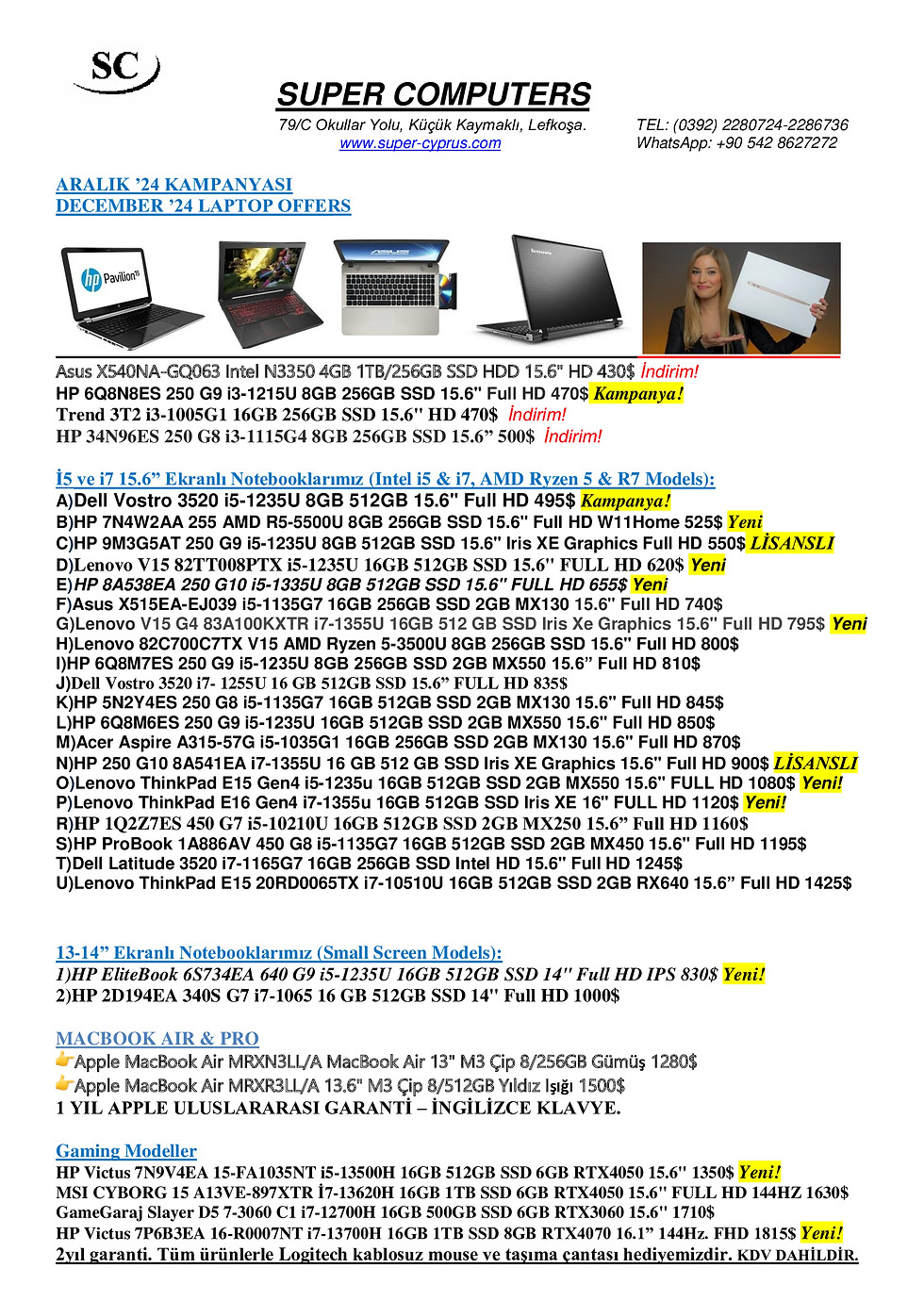 Super Computers-Leading Computer & Technology Store of North Cyprus