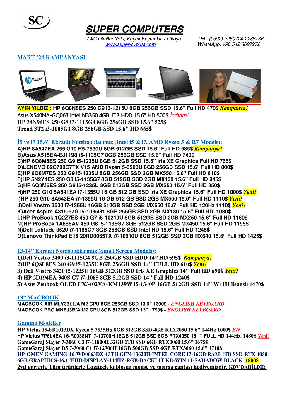 Super Computers-Leading Computer & Technology Store of North Cyprus