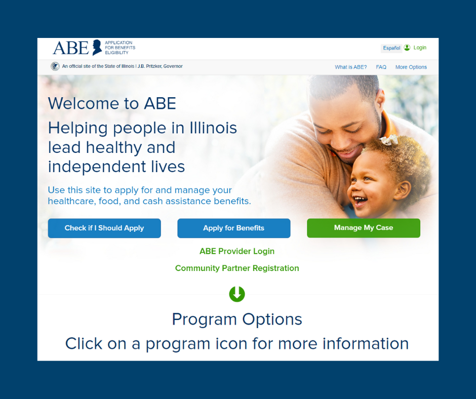 Applying for Public Benefits - ABE and Manage My Case | dupagefederation