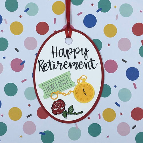 Happy Retirement Gift Tag | mysite