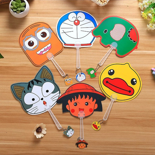 Fun and Playful Cartoon Hand Fans | Summer Time