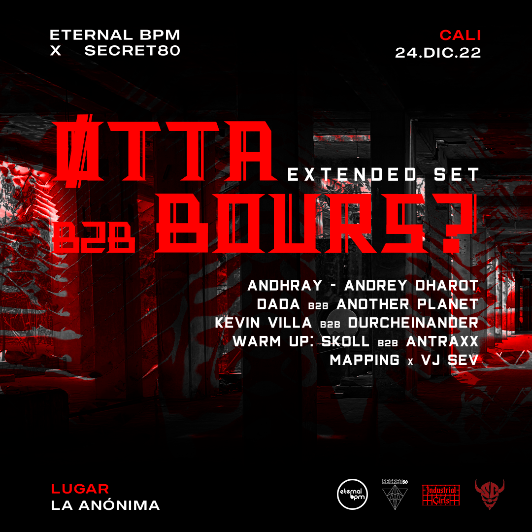 Eternal Bpm x Secret 80 presentan ØTTA B2B BOURS? | Sensor Events