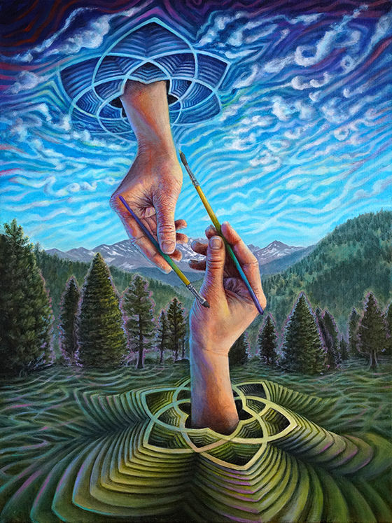 Visionary Painting Gallery | Morgan Mandala