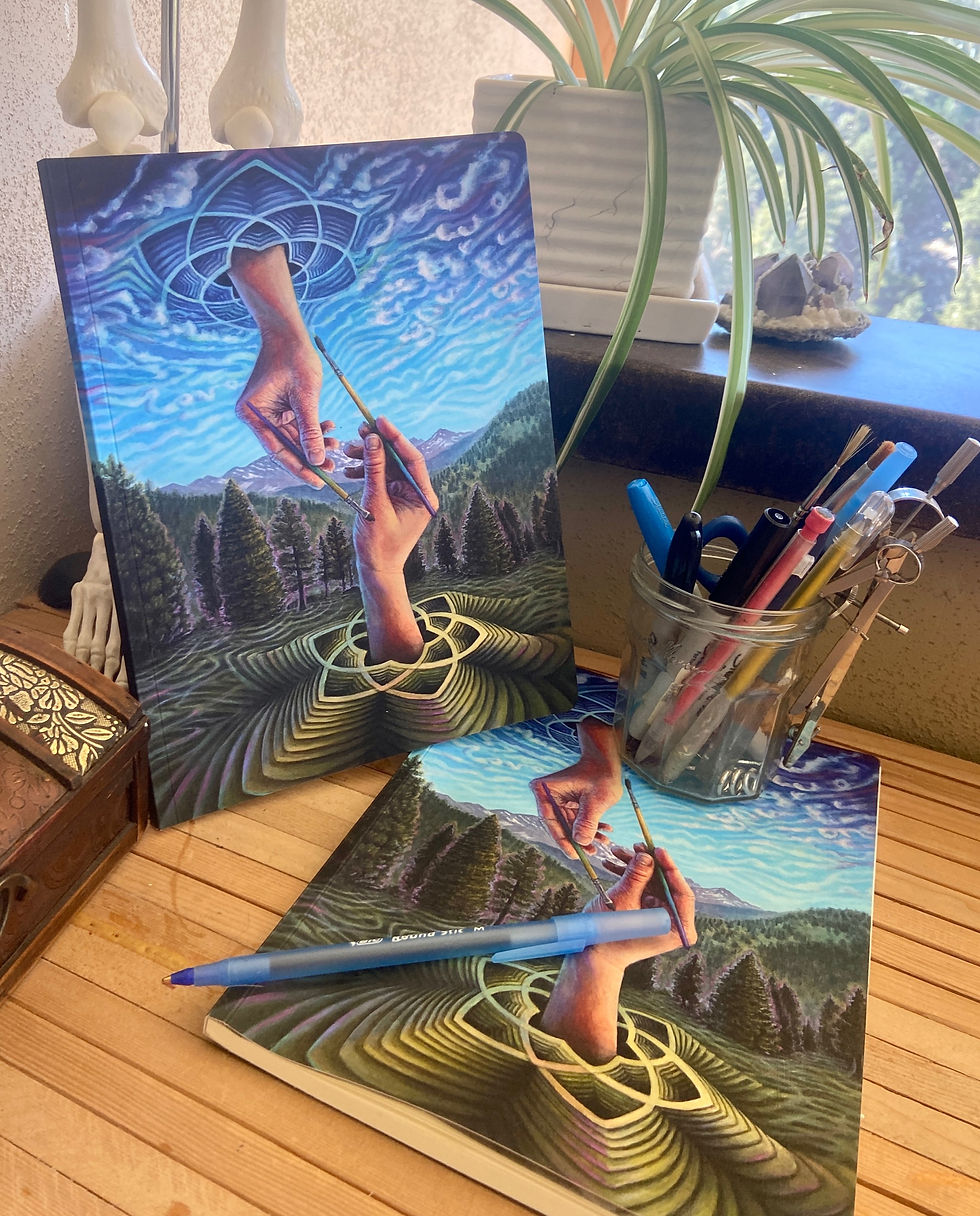 Morgan Mandala | visionary art