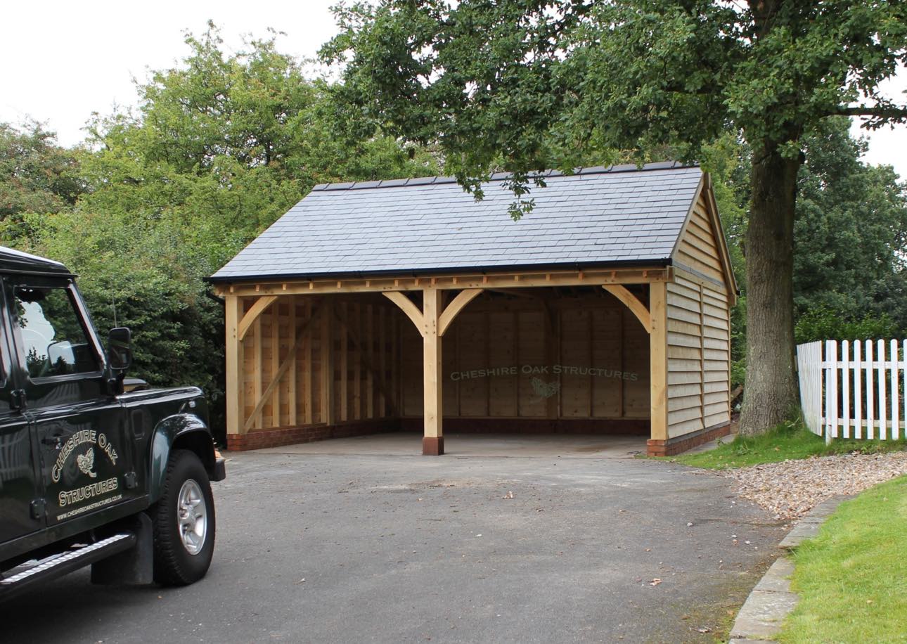 Oak Garages from Cheshire Oak Structures. From planning to build.