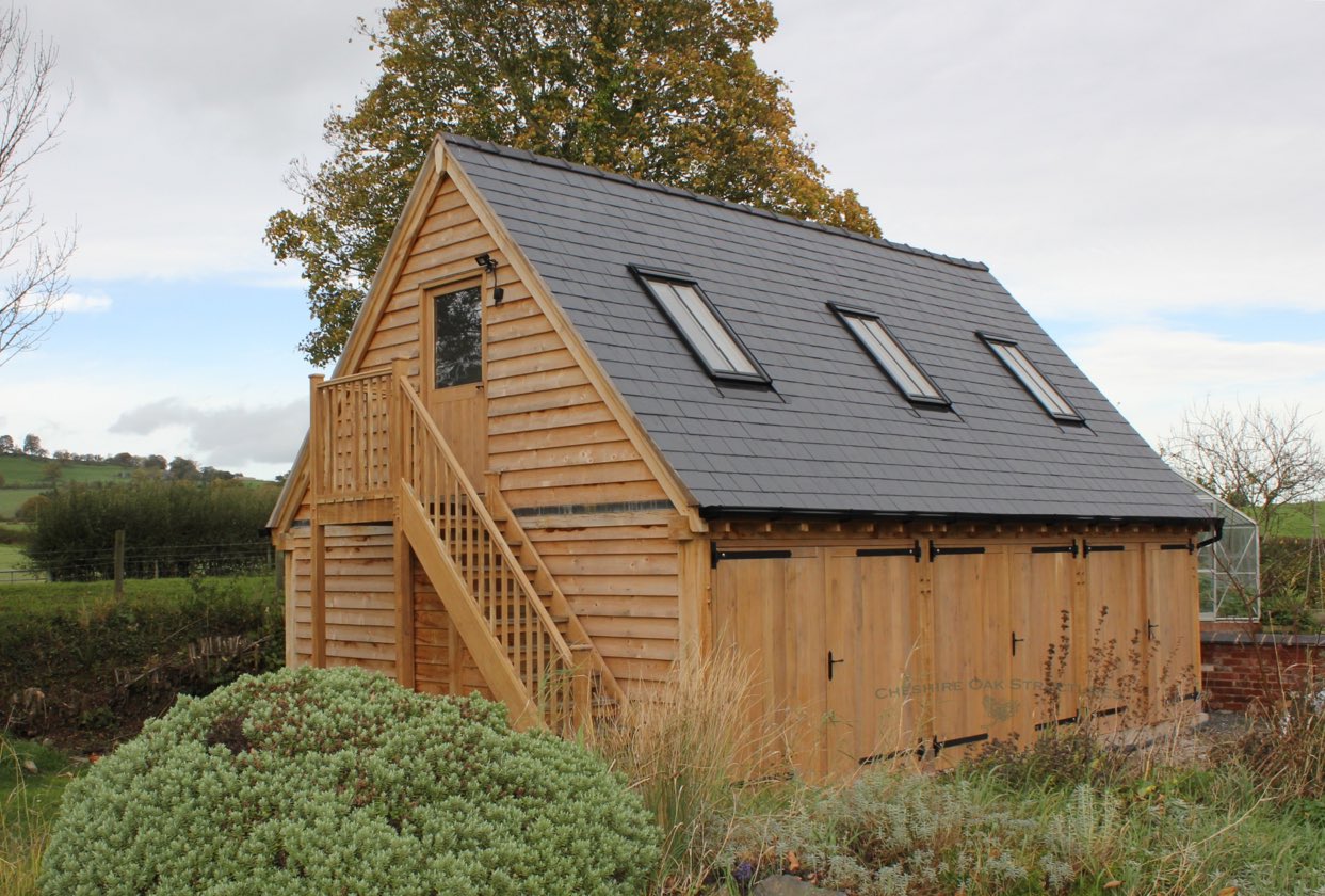 Oak Garages from Cheshire Oak Structures. From planning to build.