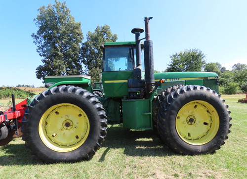 1984 John Deere 8850 4WD Articulating Tractor 3-Point | Quarry Plant ...