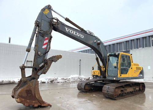 2005 Volvo EC210BLC Hydraulic Excavator Cab A/C Aux Hyd Thumb Bucket ...