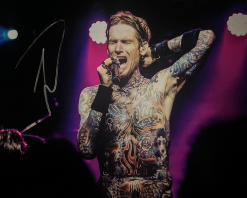 Josh Todd - Buckcherry - Signed & Framed Photo | Silverback Touring