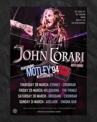 John Corabi - 2019 | Silverback Touring