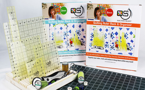 Quilters Select Ruler Rack and Organizer