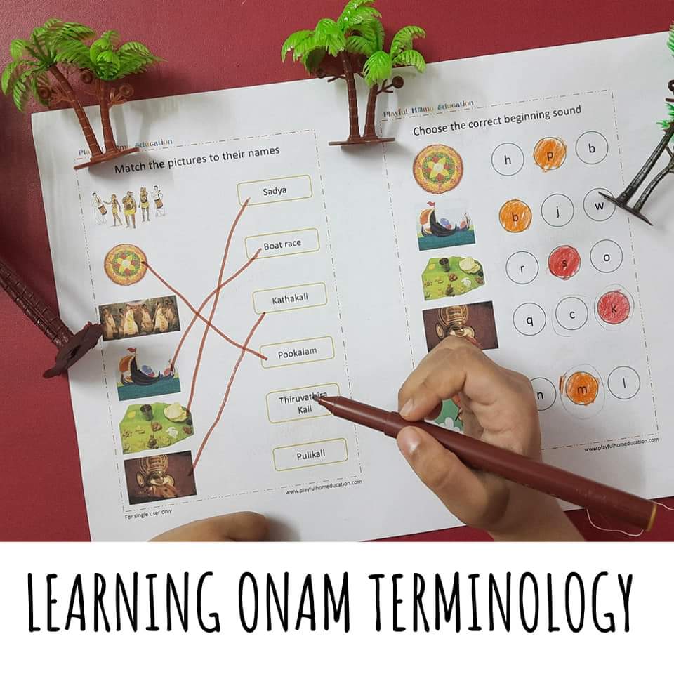 Onam Activities for Kids