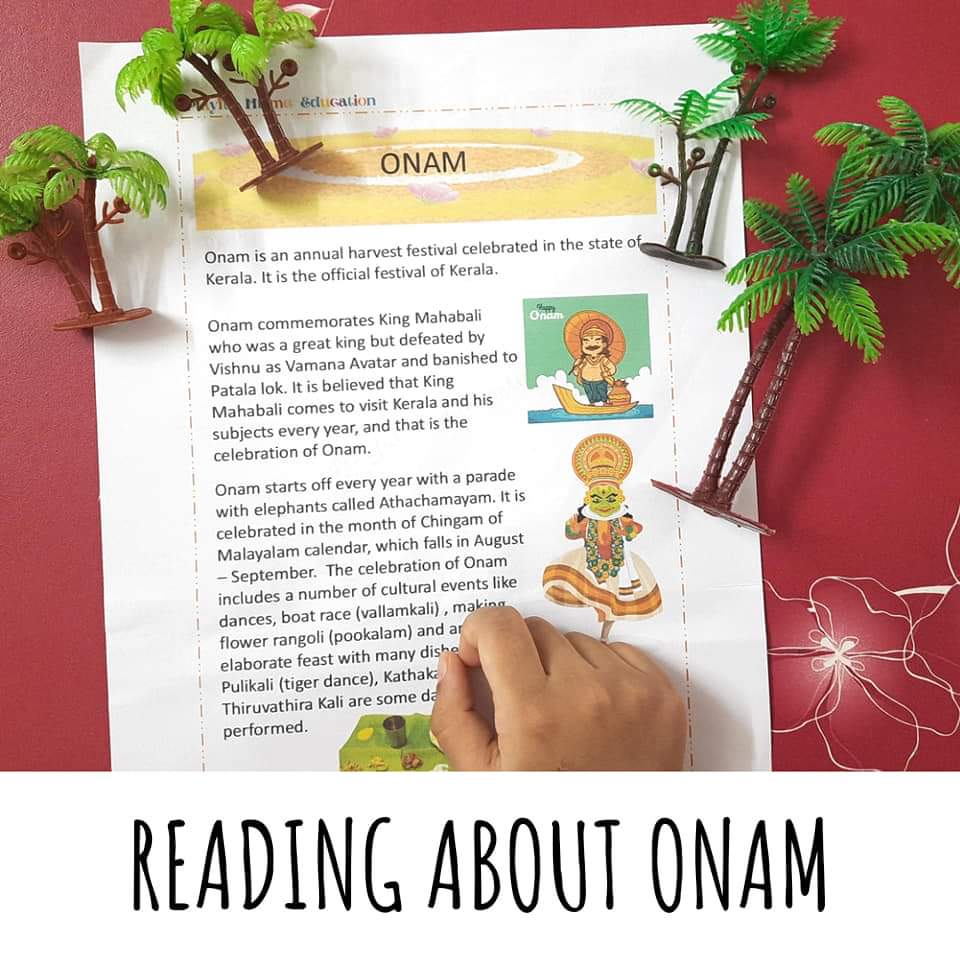 Onam Activities for Kids