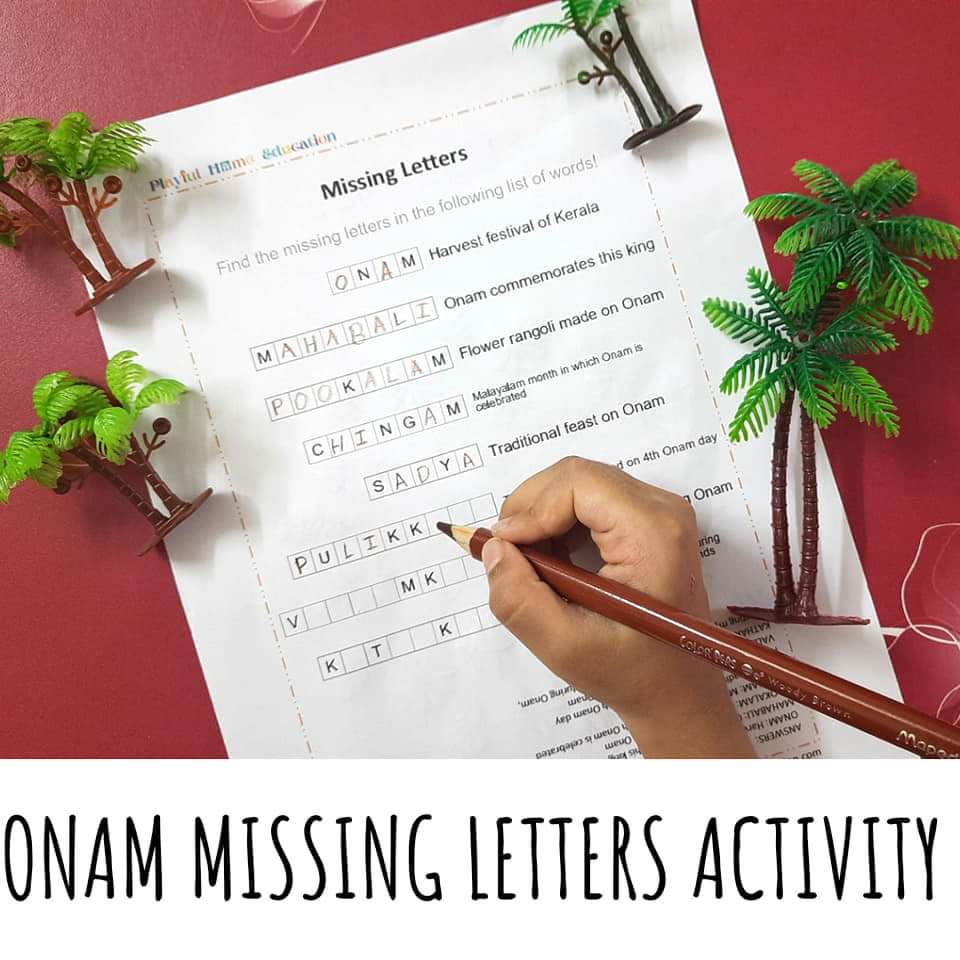 Onam Activities for Kids