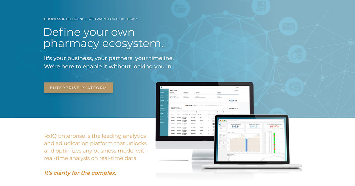 Business intelligence software for pharmacy healthcare