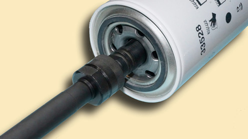 Oil Filter Solvent Trap Adapter 1/2x28