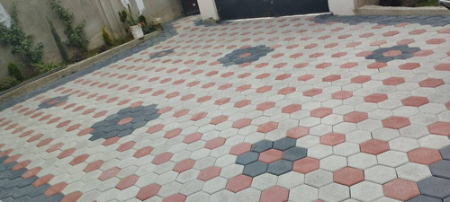 Hexagon Cabro Paving Blocks – Durable Outdoor Flooring Kenya
