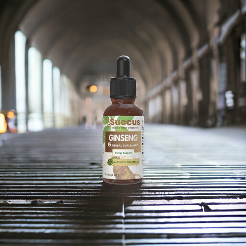 Ginseng Tincture - Supports Energy & Natural Vitality | MySuccus