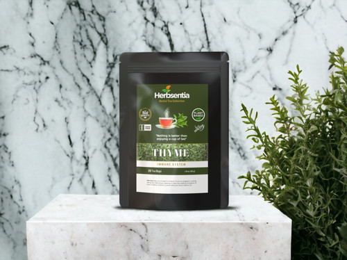Thyme Herbal Tea - Aromatic & Soothing Herbal Infusion | MySuccus
