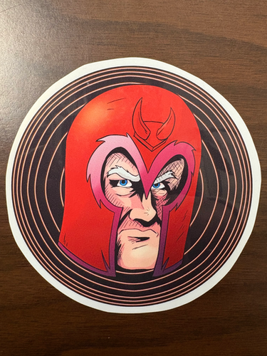 Magneto Sticker | website