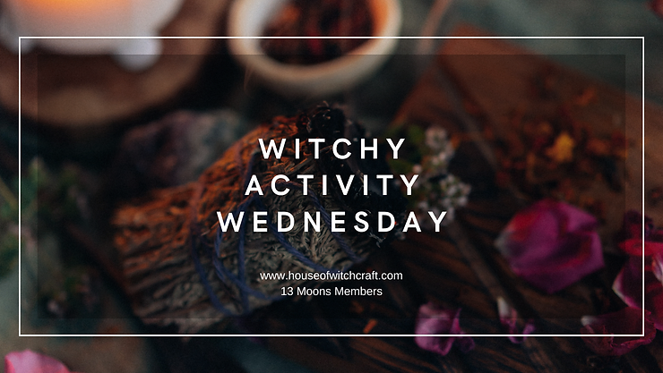 Witchy Wednesday Activity