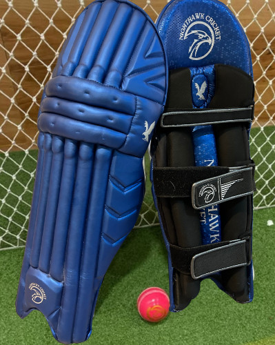 Batting Pads- Electric Blue | Nighthawk Sports