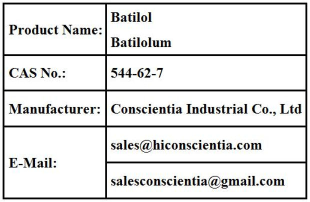 Batilolum | 544-62-7 API Manufacturer Supplier Producer