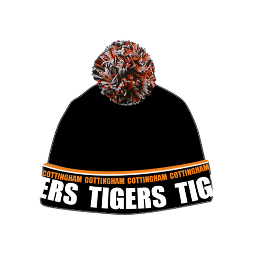 Cottingham Tigers Bobble Hat Design 1 | versa sportswear