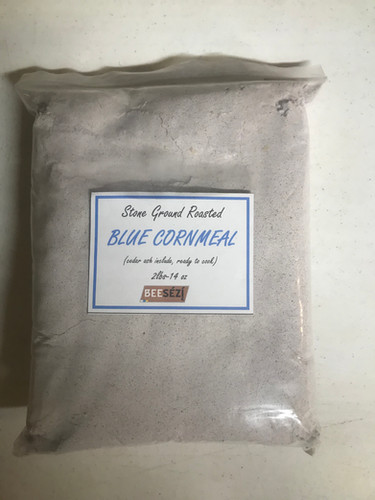 Blue Cornmeal with Juniper ash 2 pounds 14 oz | Beesezi