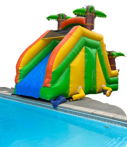 Tropical Pool Slide | Ubounce