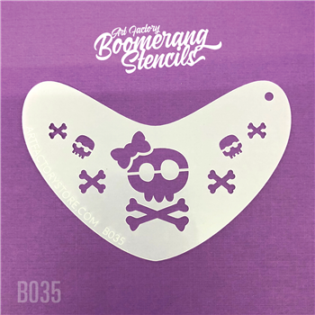 Boomerang - Sugar Skull and Cross Bones | 2meenie