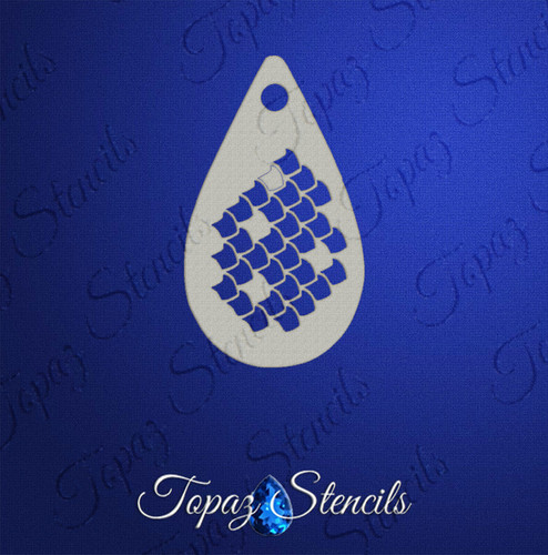 Topaz Stencils - Tiny Scales Texture | 2meenie