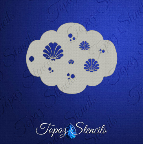 Topaz Stencils - Shells & Bubbles | 2meenie