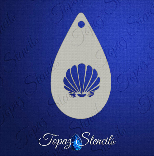 Topaz Stencils - Scallop Shell | 2meenie