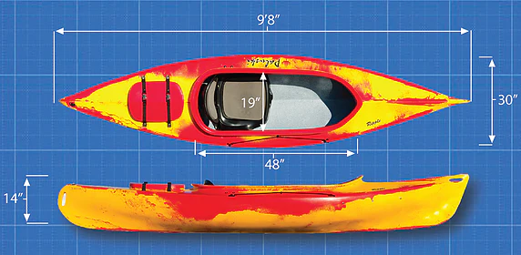 Paluski Ripple Kayak - Single Sit-In Touring Kayak | BigRedWorks