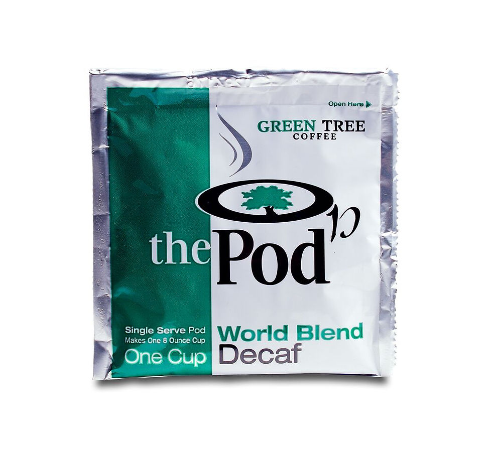 The POD™ World Blend Decaf | greentreecoffee