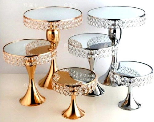 Crystal Cake or sweet table stands | gloglocreations