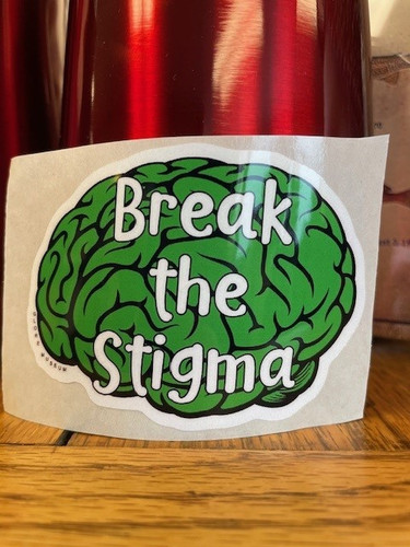 Break the Stigma Sticker | St. Joseph Museums