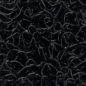 3/8" Black Unbacked Vinyl Loop Matting, 5'x40' | Wakulla Mat