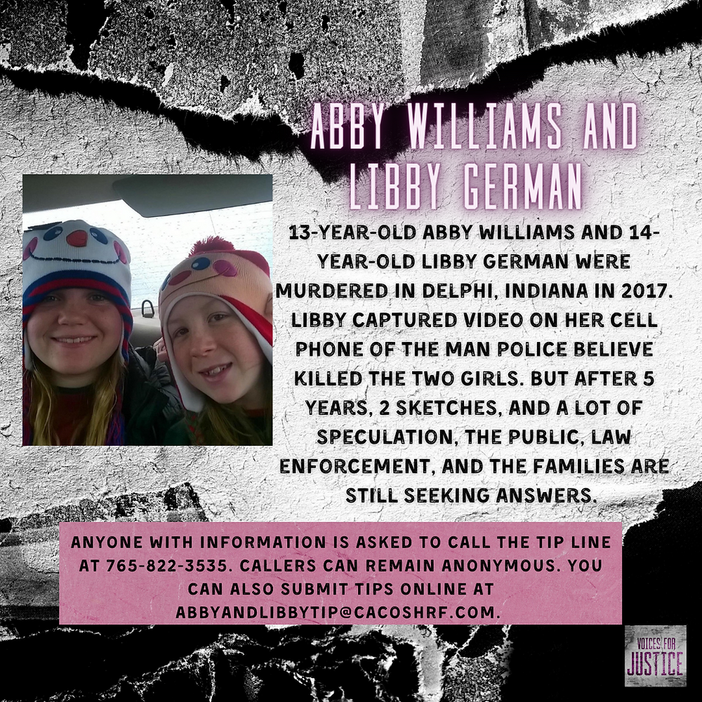 Abby Williams and Libby German