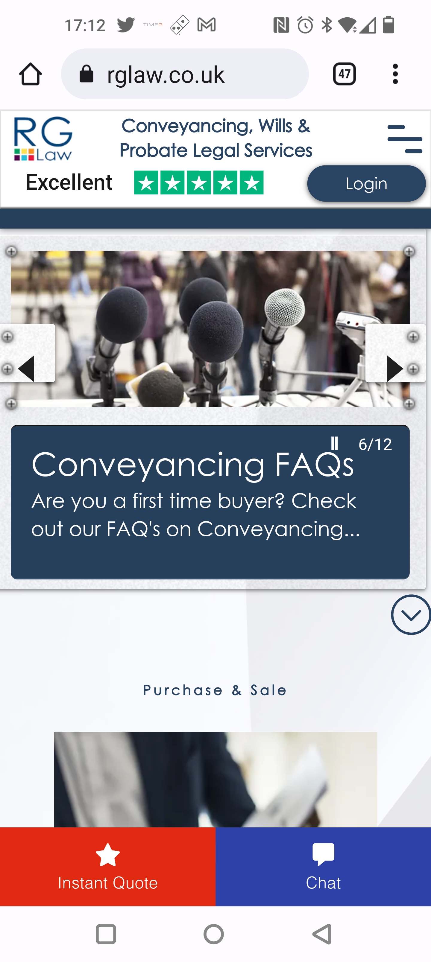 RG Law's New Mobile Friendly Site Launched Today!