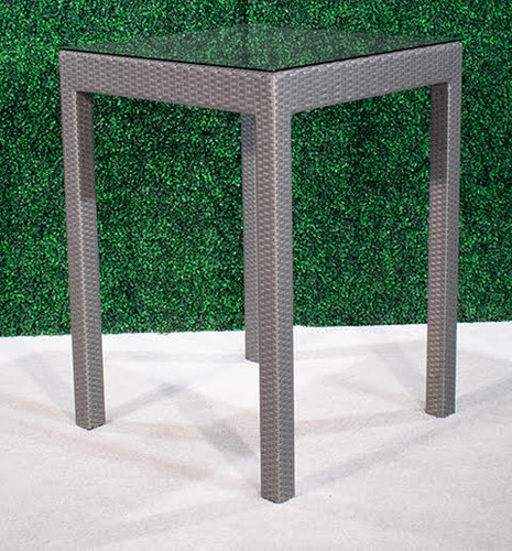 Feruci Grey Bar Table 32x32 | allcreativeresources
