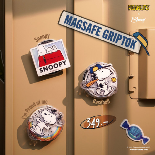 Sheep x Peanuts: Snoopy Collection - Magsafe Griptok & อุปกรณ์เสริมสุด ...