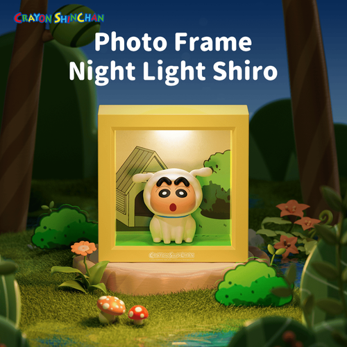 Rock Night Light Crayon Shinchan Frame | applesheepth