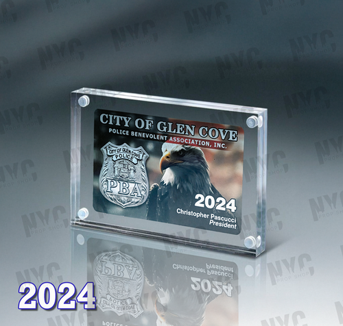 2024 Glen Cove PD PBA Card | Nyc Prop Shop