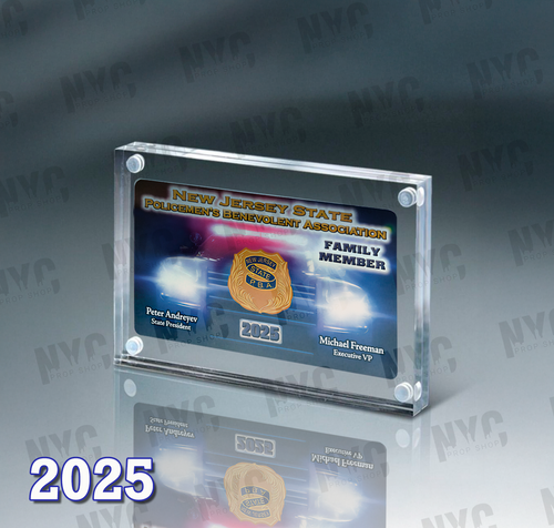 2025 New Jersey PBA Card | Nyc Prop Shop