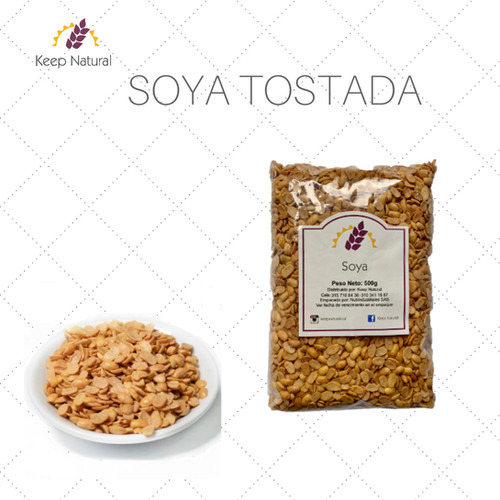 Soya Tostada (500gr) | Keep Natural