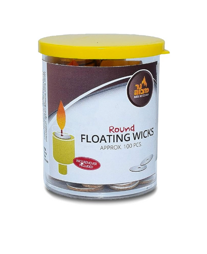 Standard Round Floating Wicks - 100 Count | AllSetBoca