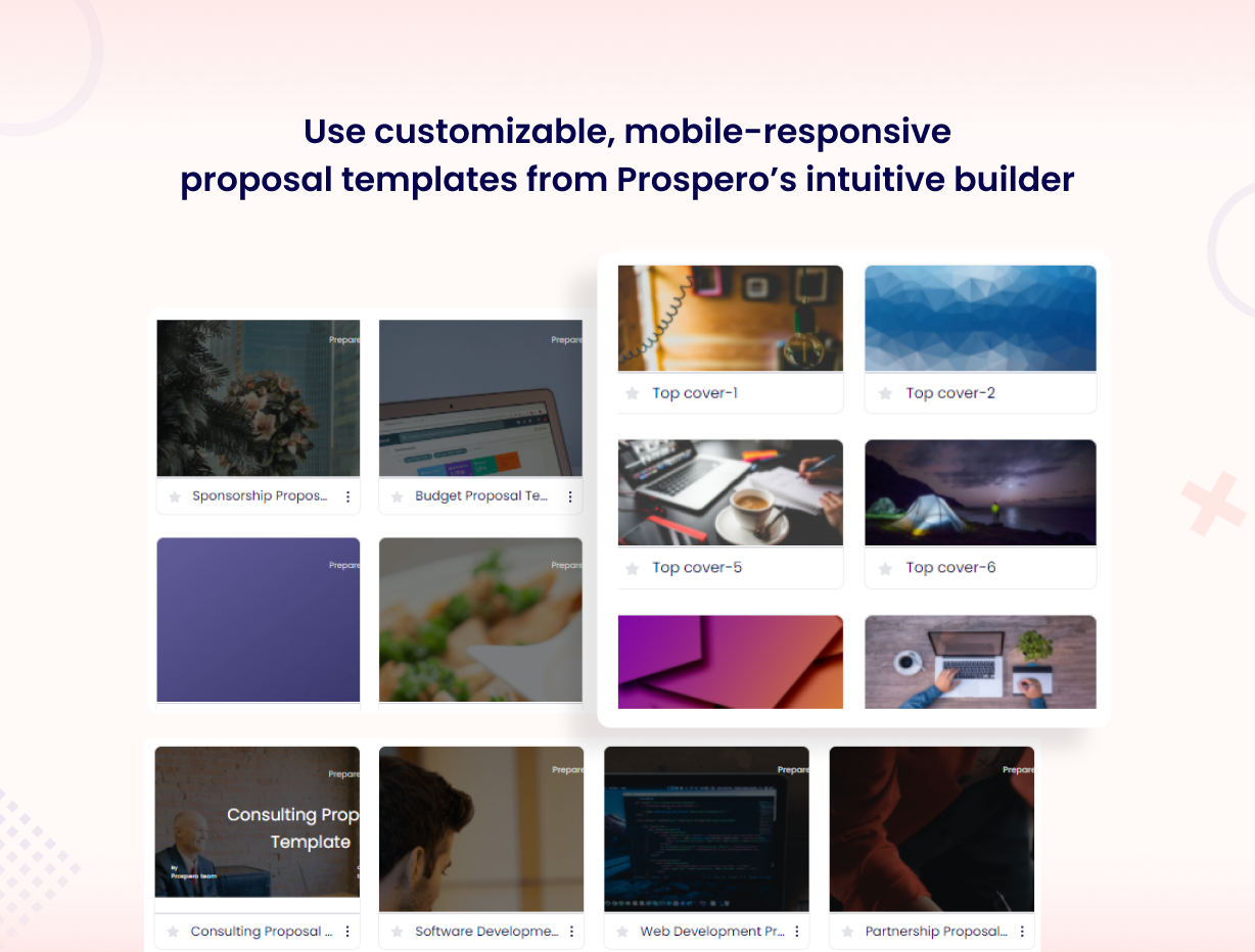 Prospero: Business Proposals | Wix App Market | Wix.com